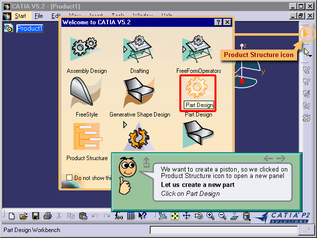 try CATIA Part Design (1/19)