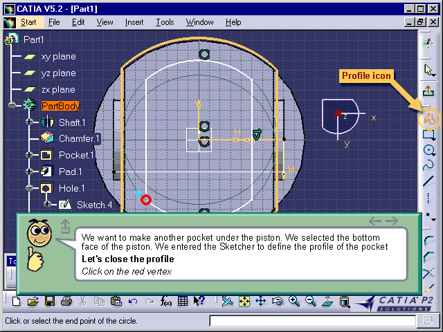 try CATIA Part Design (12/19)