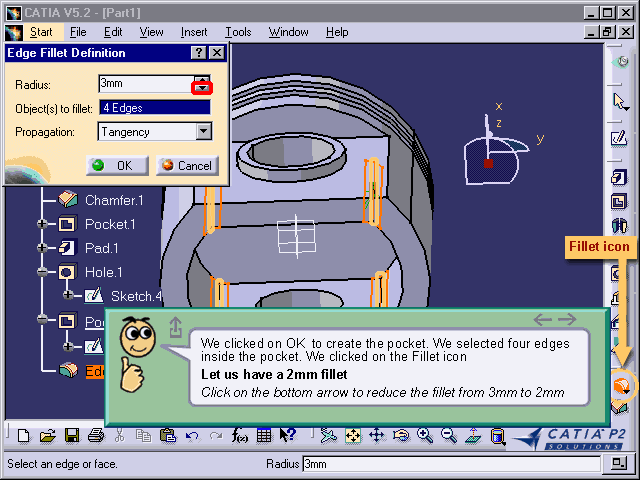 try CATIA Part Design (14/19)